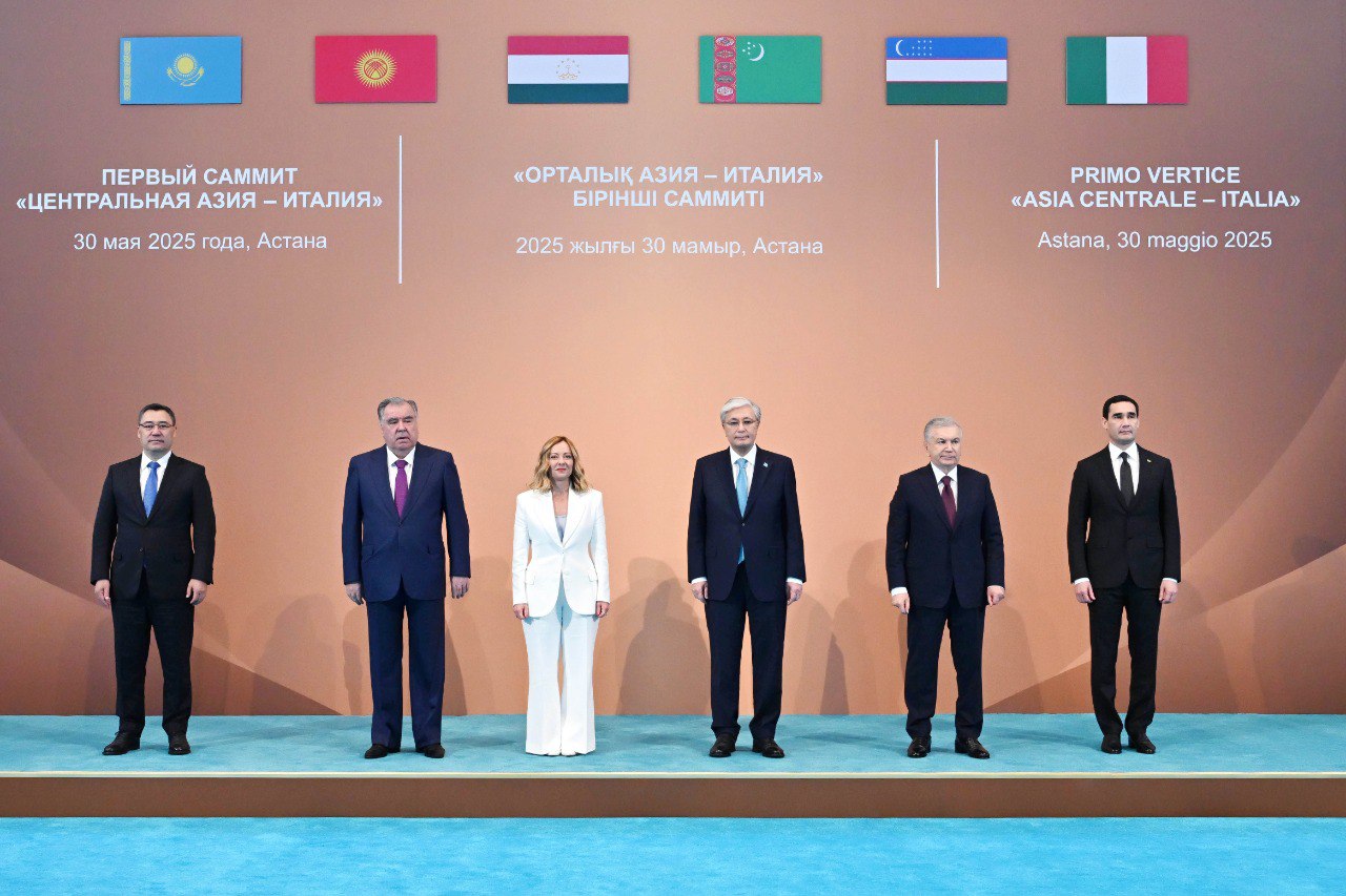 Emomali Rahmon took part in the first Central Asia-Italy summit in ...