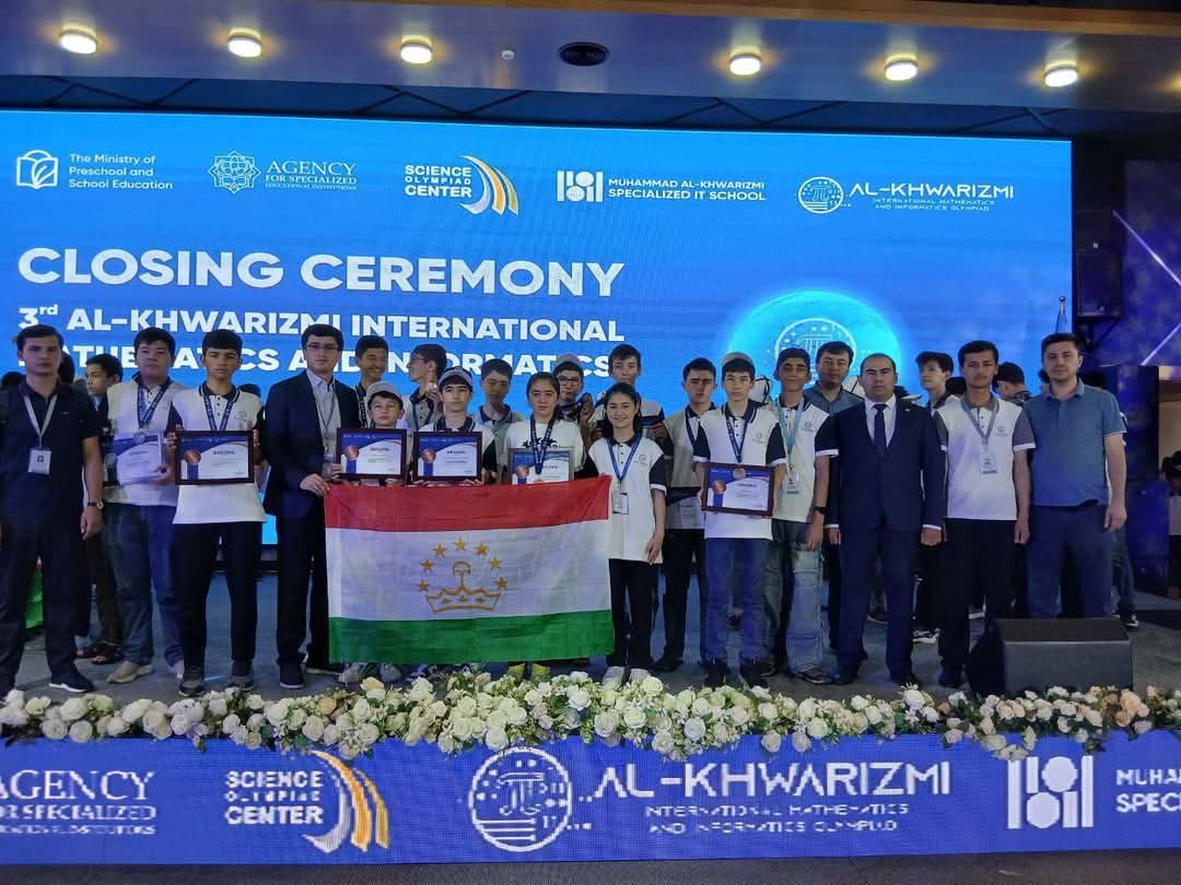 Tajik schoolchildren won 12 medals at the International Olympiad "Al-Khwarazmi" in Tashkent ...