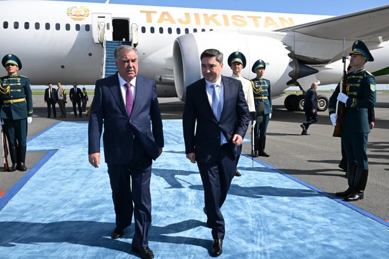 President of the Republic of Tajikistan Emomali Rahmon arrived in ...