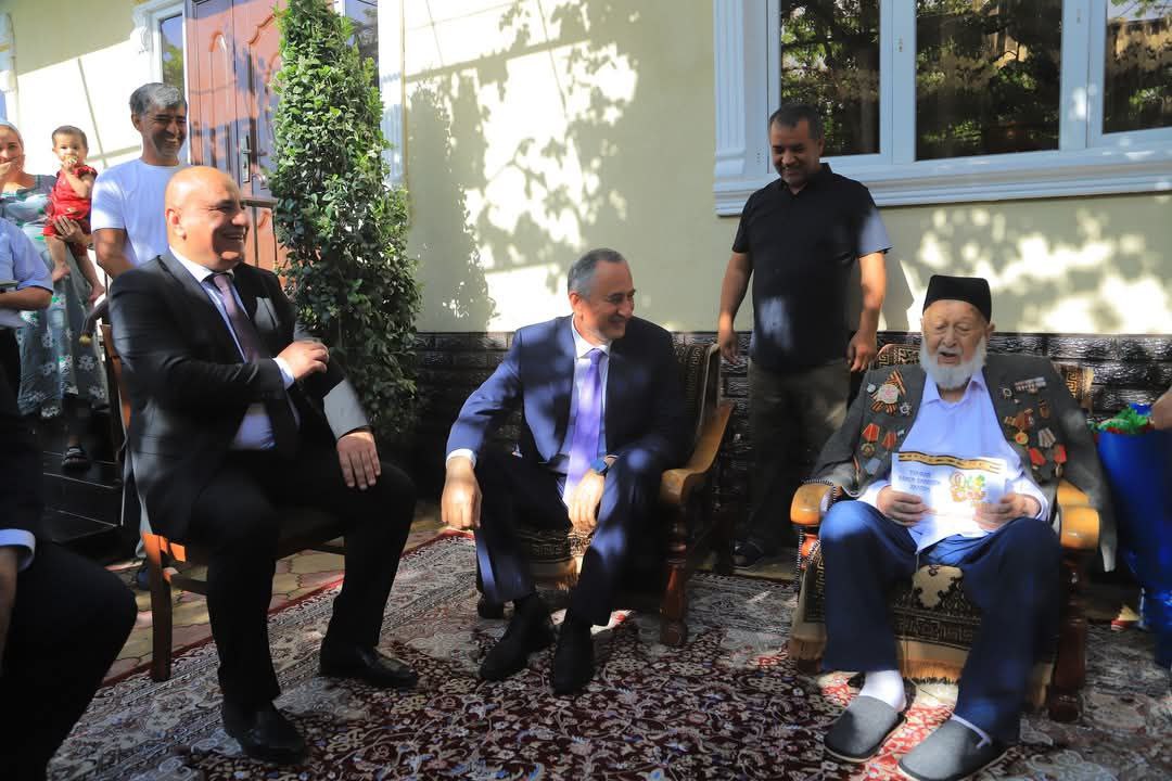 Head of Khatlon Region Visits Veterans of the Great Patriotic War ...