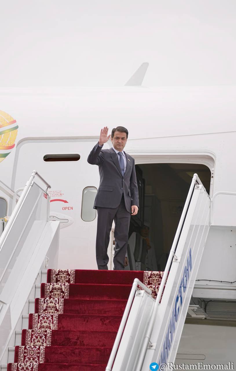 Rustam Emomali Arrives in New York to Participate in UN Events for ...