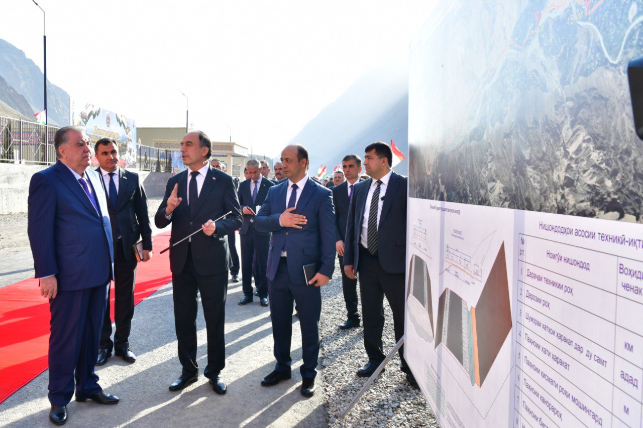 A new highway has been put into operation in Vanch district ...