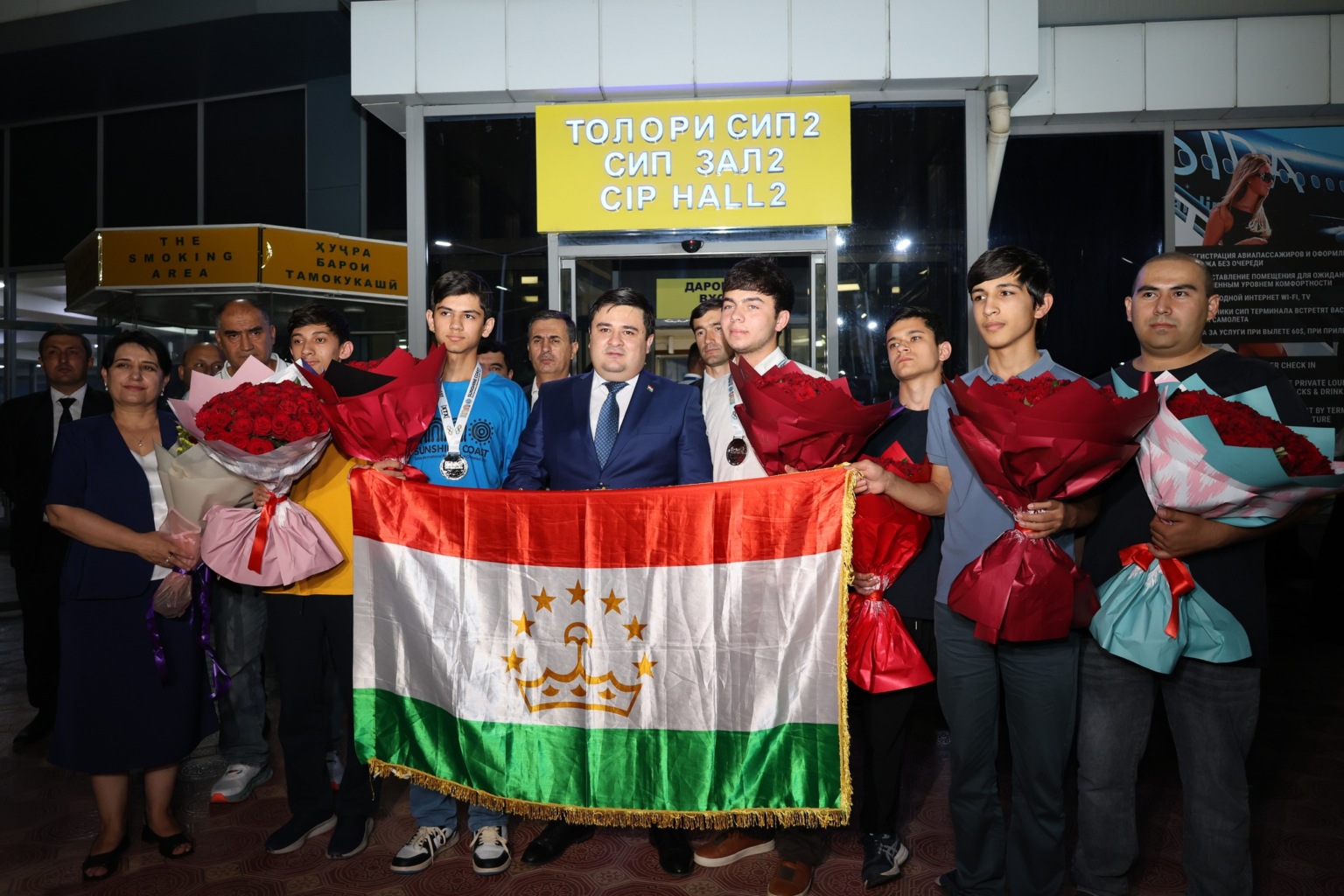 Winners of the International Mathematical Olympiad were welcomed in ...