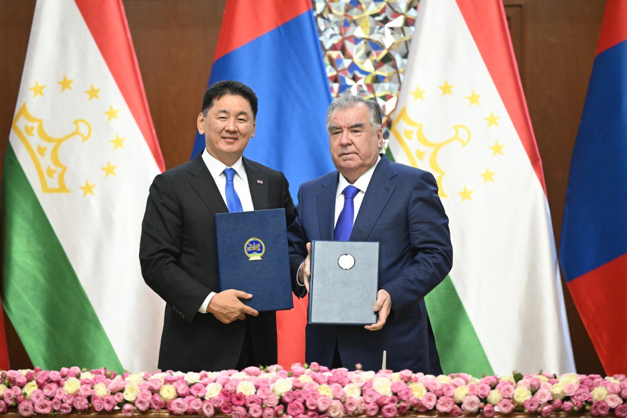 Tajikistan and Mongolia signed 11 documents on cooperation - Tajikistan News in English