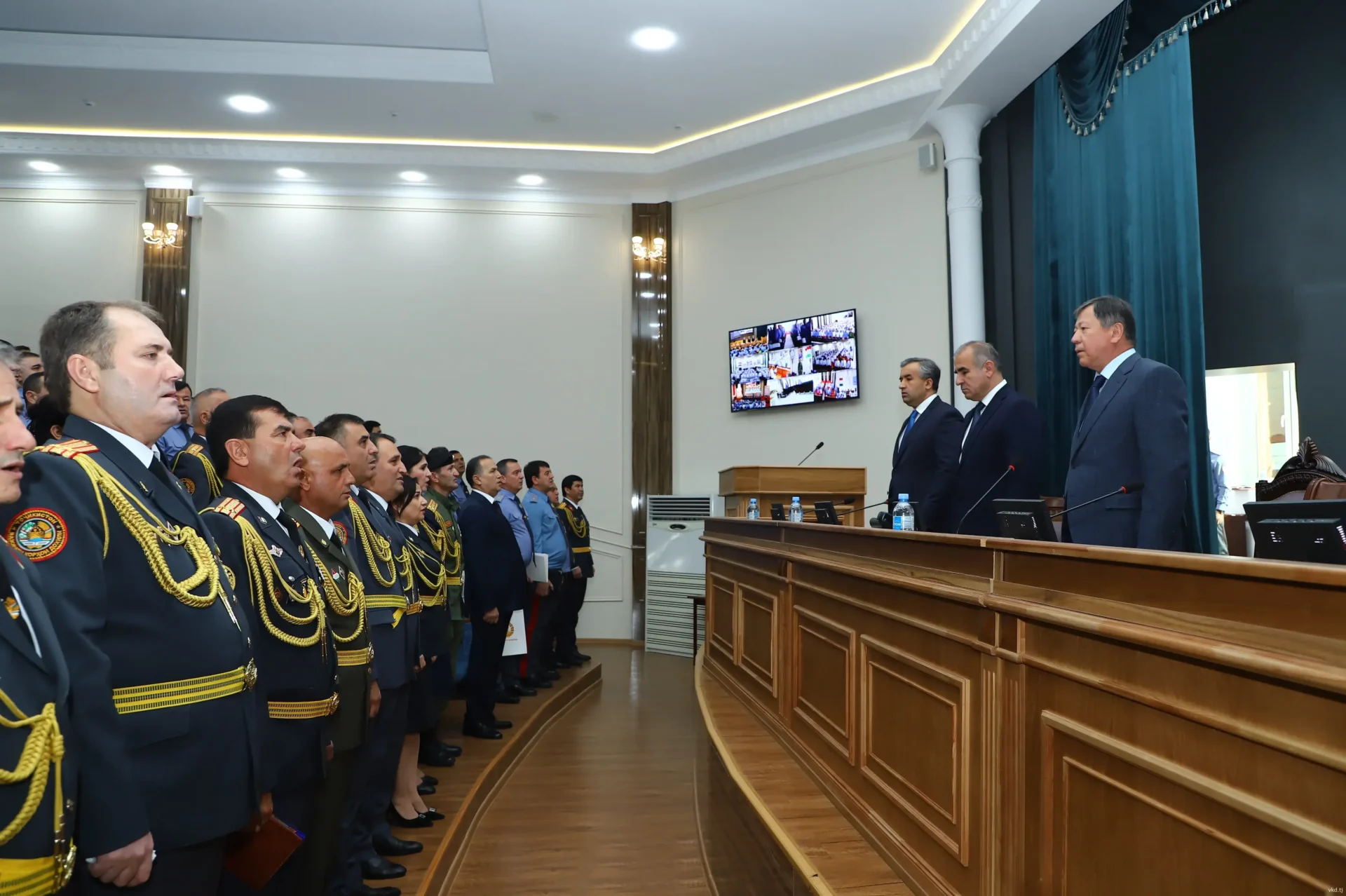 The Ministry of Internal Affairs of Tajikistan celebrated the 34th ...