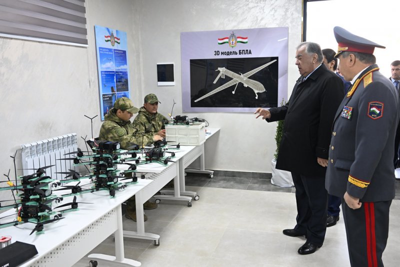 Emomali Rahmon opened the Ministry of Internal Affairs Innovation Center at military unit No ...