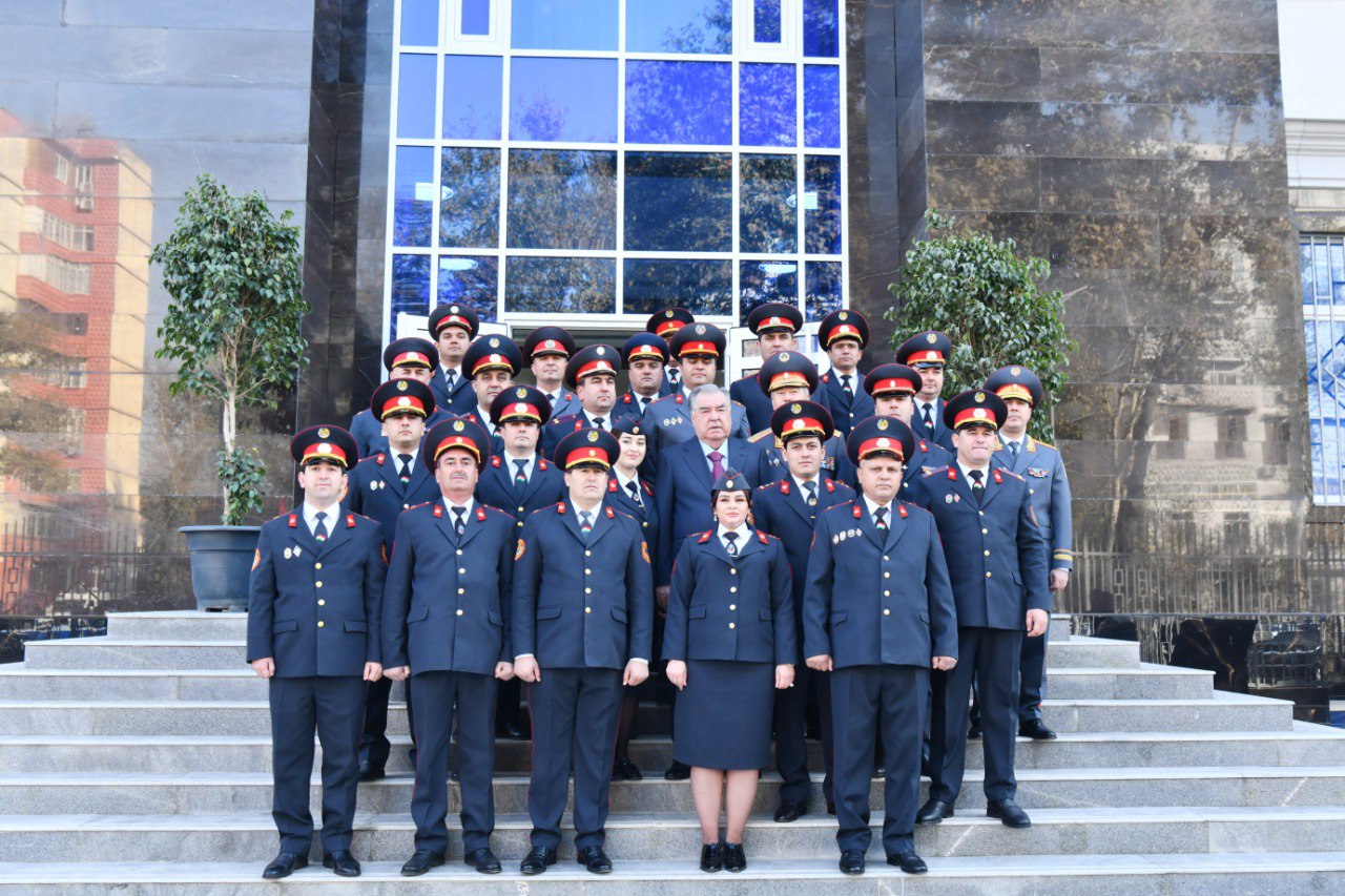 Emomali Rahmon opened the Ministry of Internal Affairs Innovation Center at military unit No ...