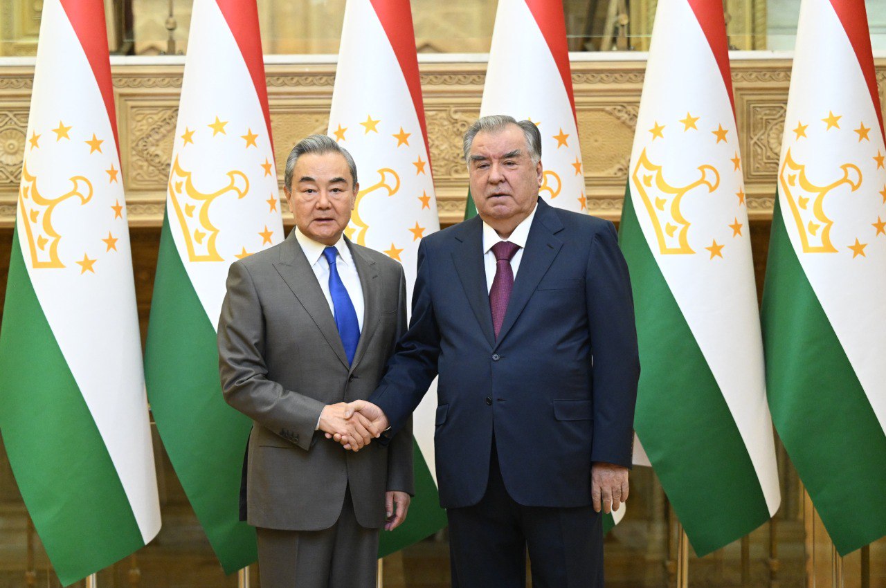 Emomali Rahmon received Chinese Foreign Minister Wang Yi - Tajikistan ...