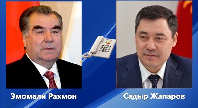 Emomali Rahmon held a telephone conversation with the President of the ...